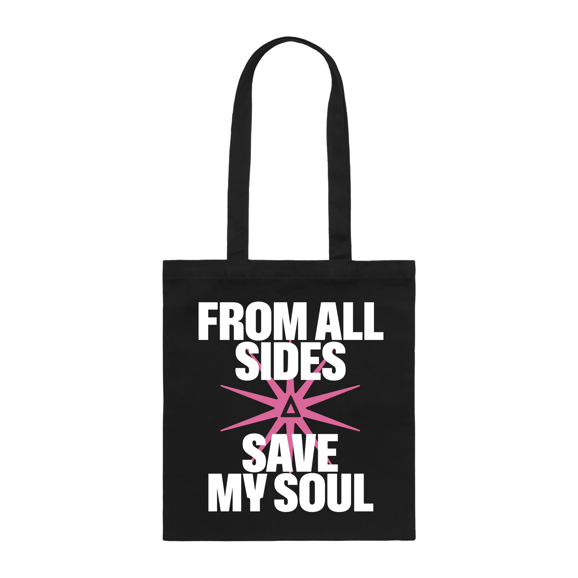 FROM ALL SIDES SAVE MY SOUL BLACK TOTE BAG | Bastille | Official Store